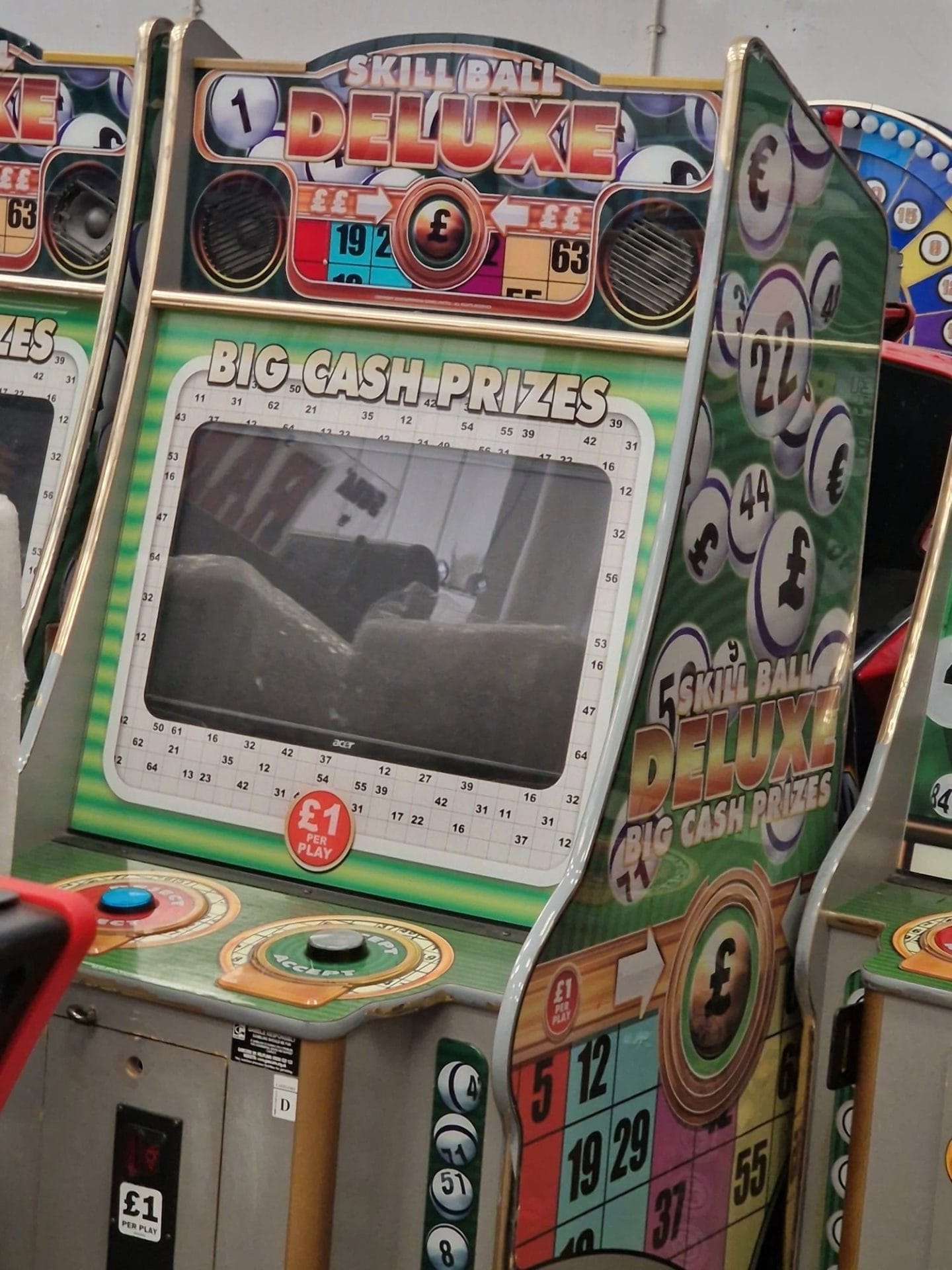 Skill Ball Bingo Deluxe skill Machine - Aztec Coin