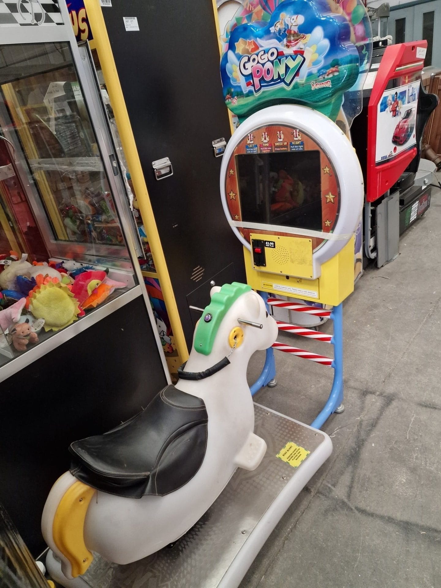 Go Go Pony Children's Ride - Aztec Coin