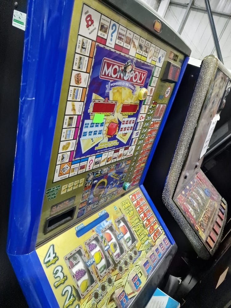 Monopoly Wonders of the world £250 Jackpot Club Fruit Machine - Aztec Coin