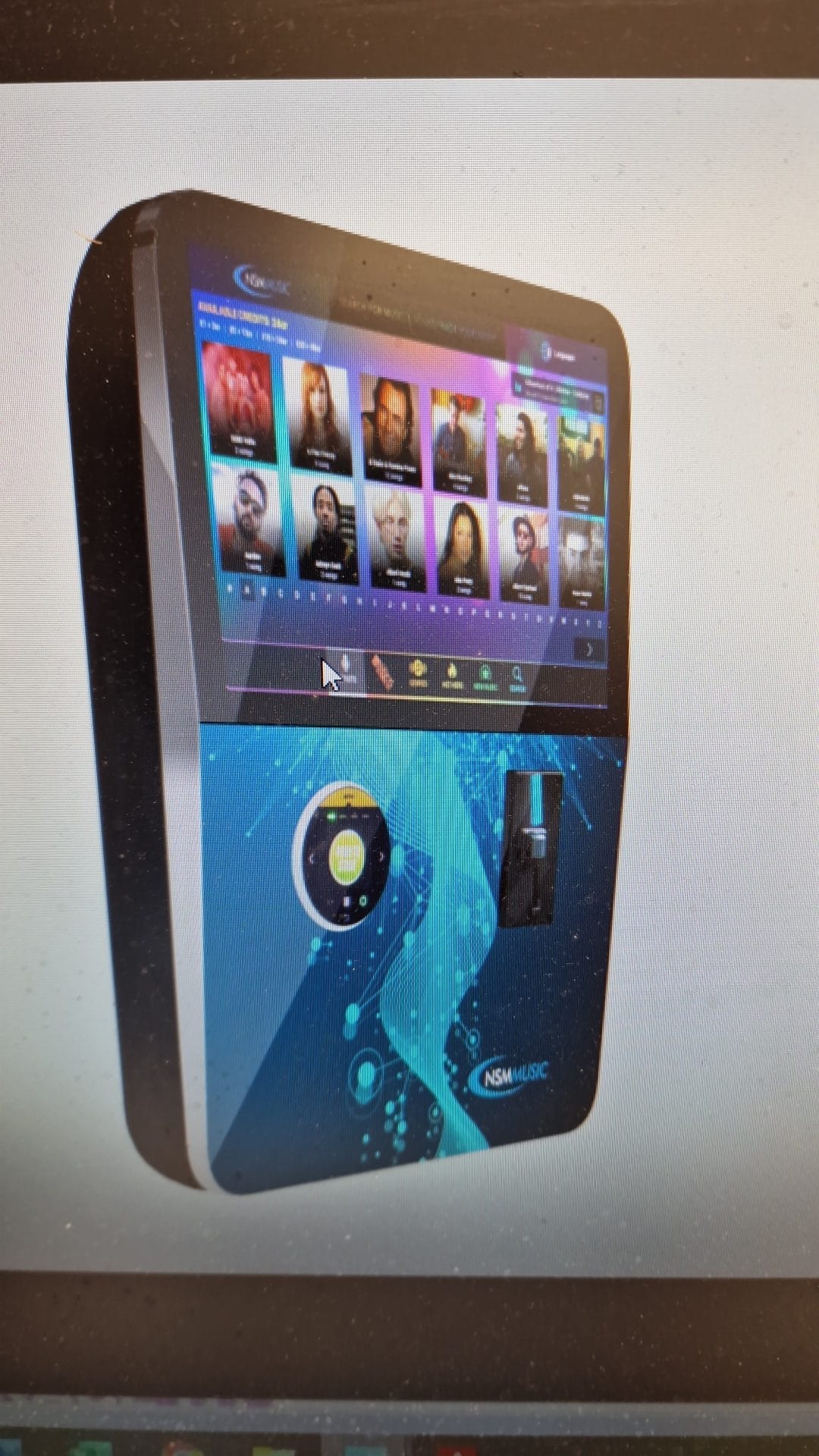 ATOM digital juke box - Stunning machine - BRAND NEW - Aztec Coin