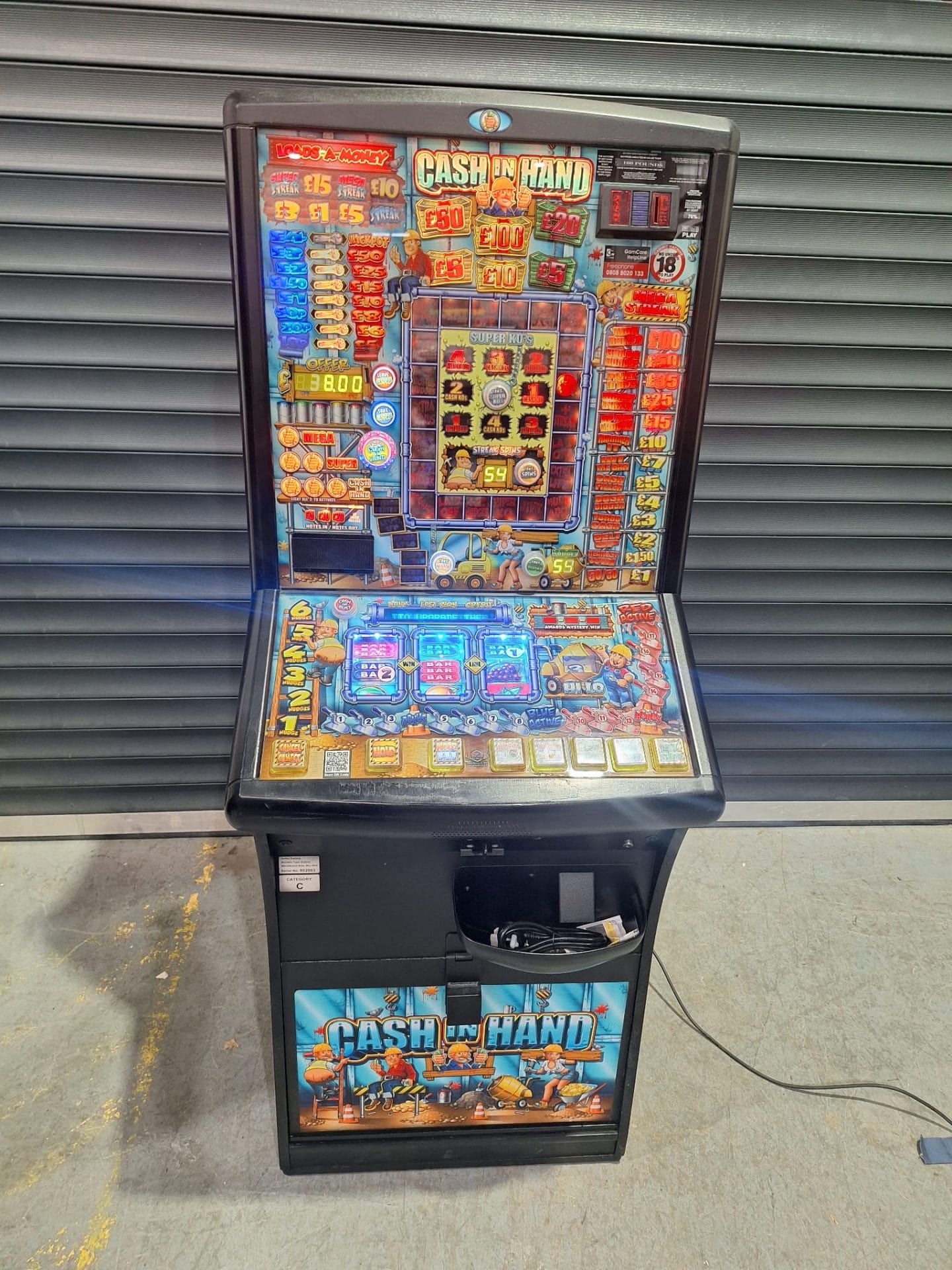 Cash in Hand £100 Jackpot Pub Fruit Machine - Aztec Coin