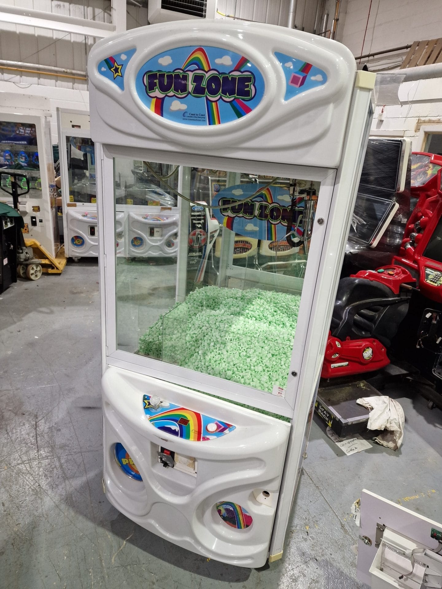 Fun Zone compact 2 player Random/Prize every time Crane Grabber - Aztec ...