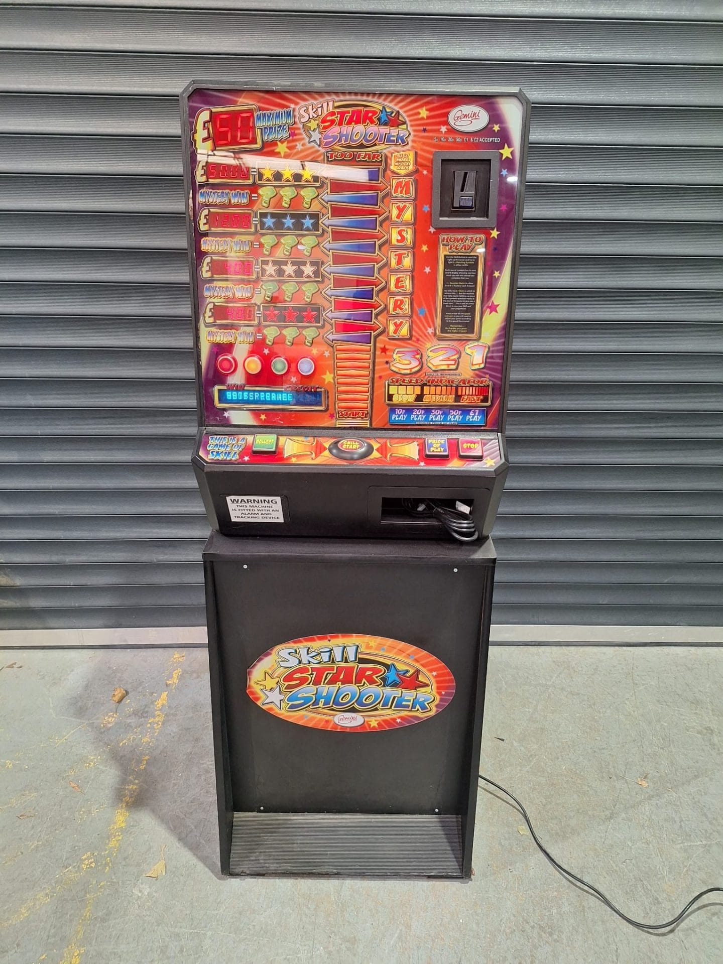 Skill Shooter £40 Jackpot Skill Machine - Aztec Coin