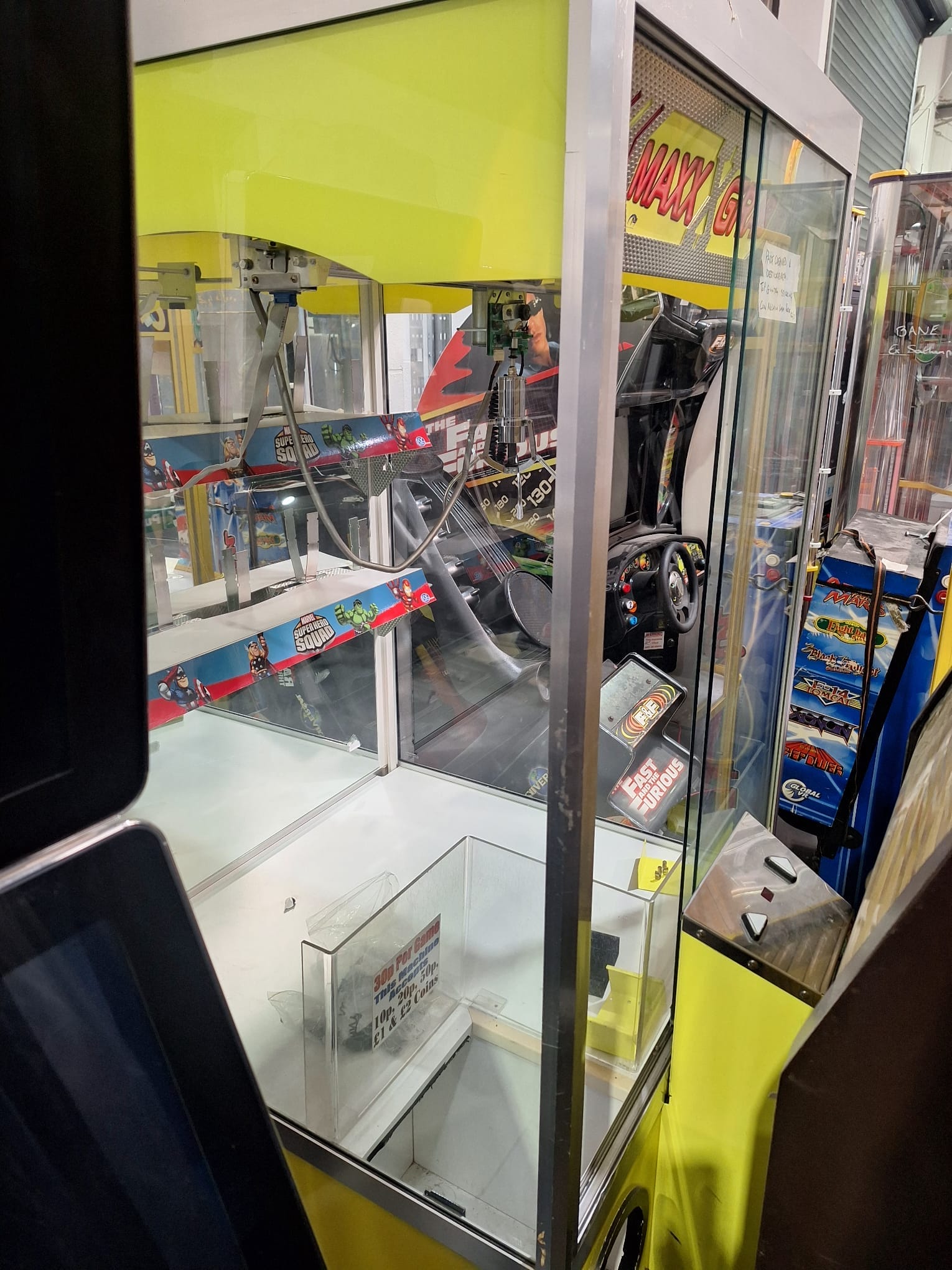 Maxx Grab MK2 1player Crane Grabber - Aztec Coin