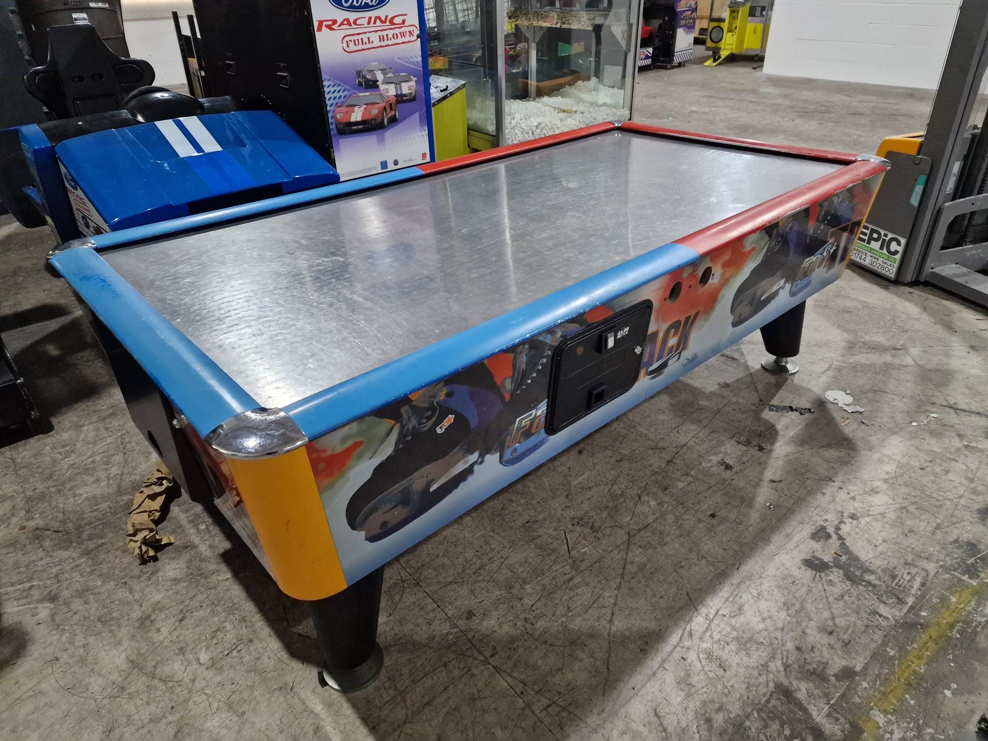 Fast Track Air Hockey Table - Standard size - Aztec Coin