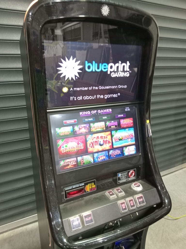 King of Games Titan Menu (Blueprint Games) Pub Digital Gaming Machine ...