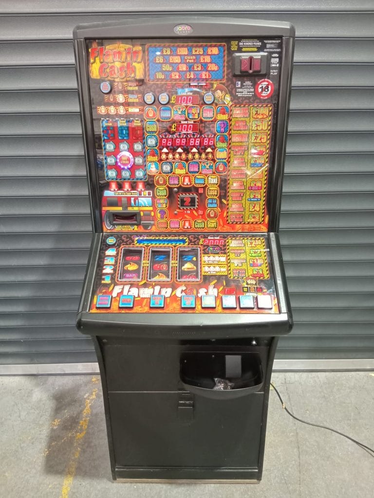Flamin Cash £100 Jackpot Pub Fruit Gaming Machine - Aztec Coin